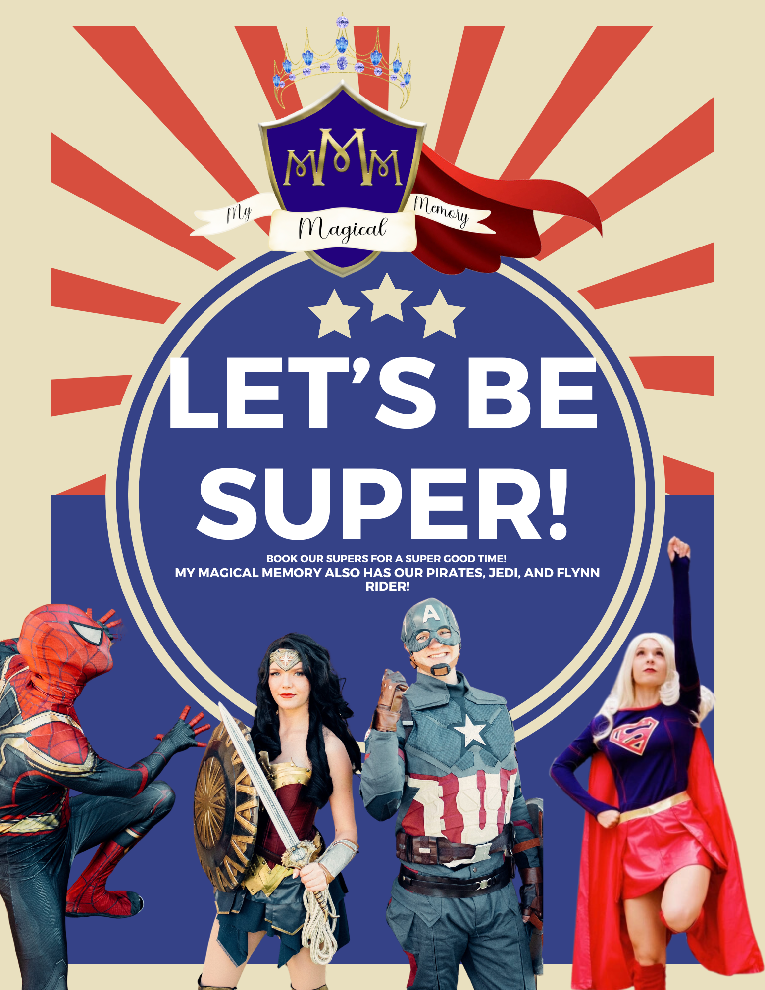We love our Supers! – My Magical Memory – Character Entertainment for Children's Parties & Events
